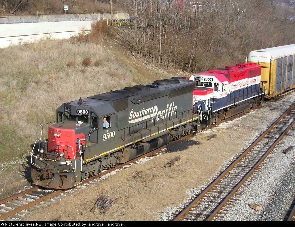 IORY 9500 Westbound At Riverside